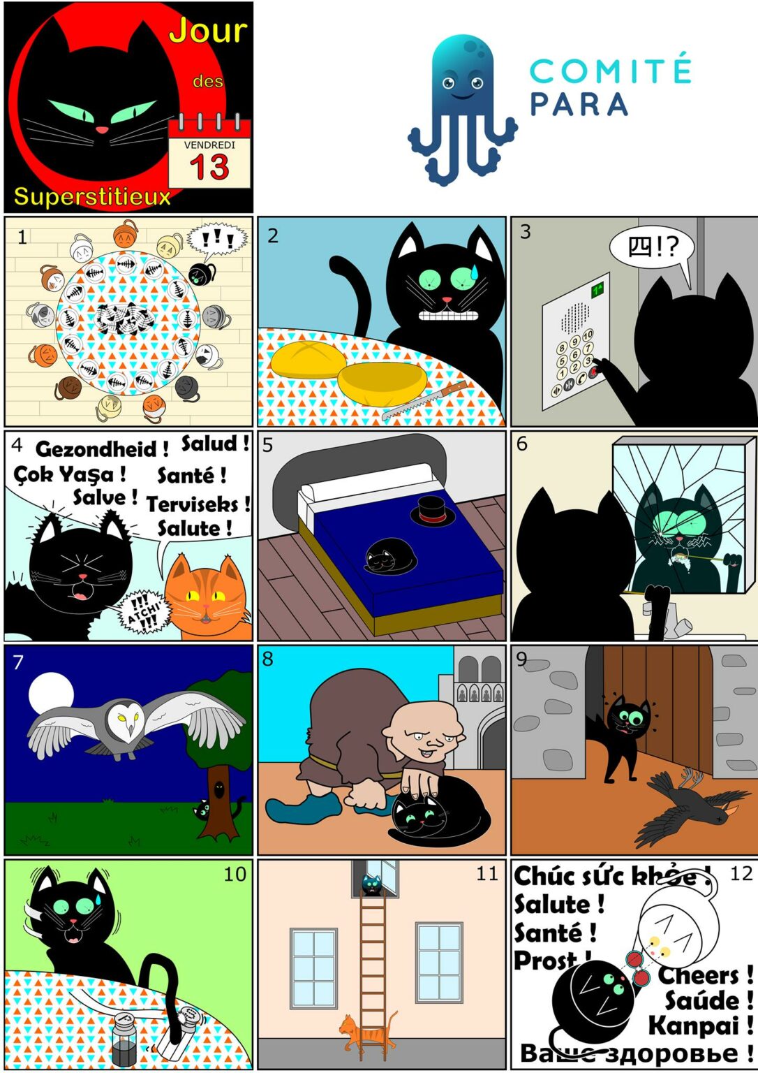 Quizz sur les superstitions – Comité Para